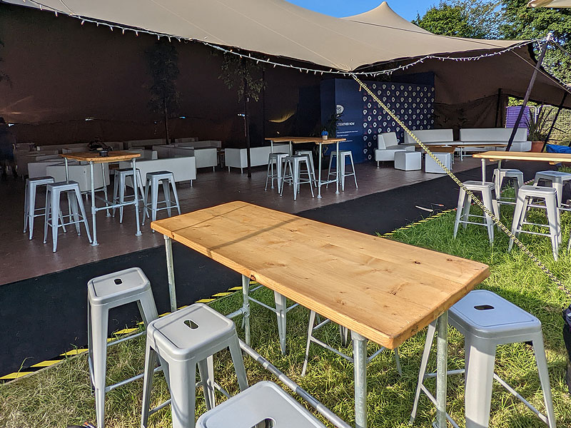 Scaffold High Table - spaceworks