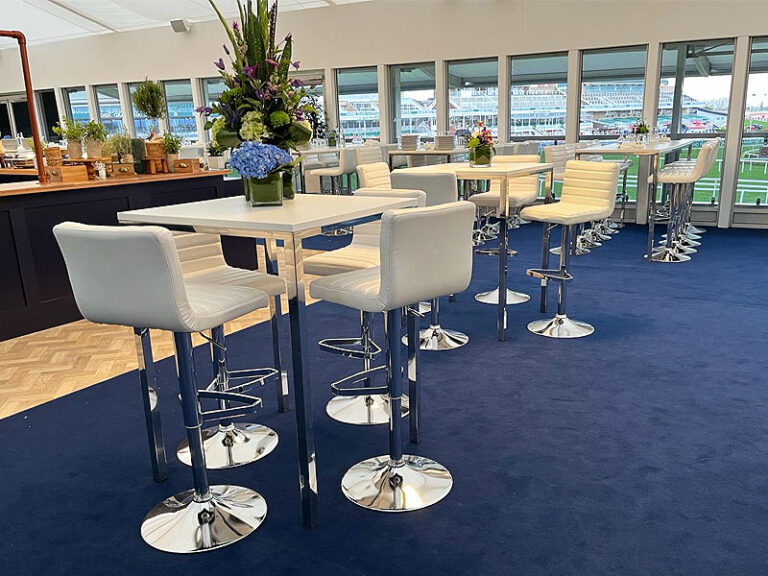 Square High Bar Table Hire | Spaceworks Event Furniture Hire UK