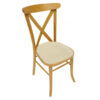 Cross Back Chair Hire | Spaceworks Event Furniture Hire UK